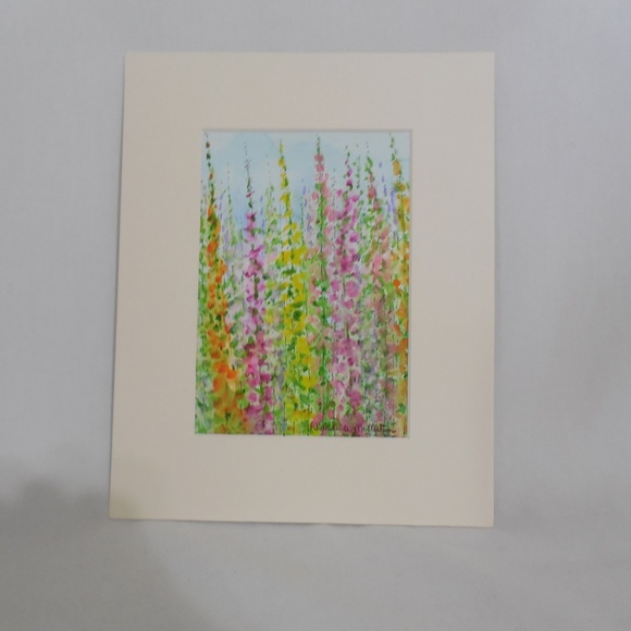 Rhonda McMahon...artist | Art | Snapdragon Watercolor Original Painting ...